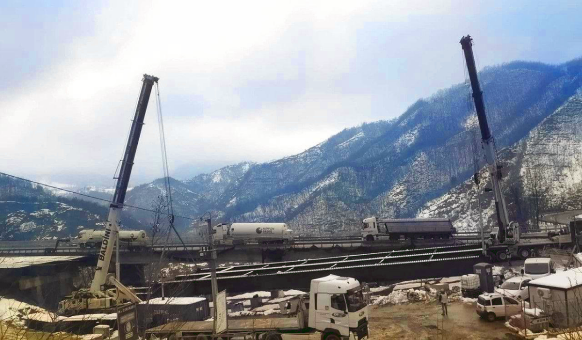 La strada E45, area Verghereto, rinasce grazie alla Cmu di Bastia